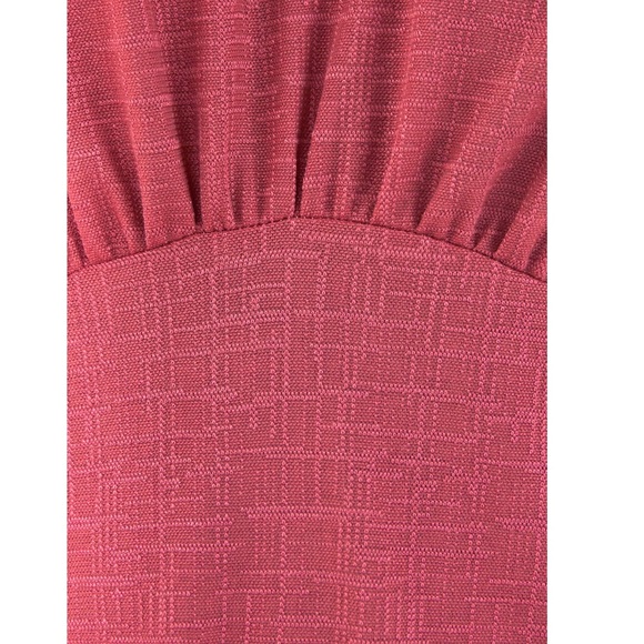 Zara | Dresses | Nwt Zara Raspberry Pink Rustic Flowy Dress S | Poshmark